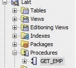 Plsql Sql Developer Oracle How To Call Procedure Stack Overflow