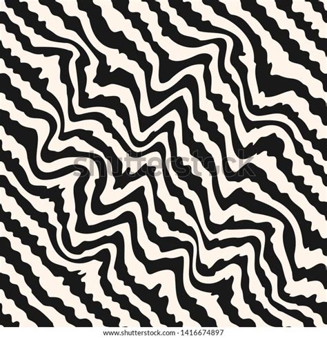 Wavy Lines Seamless Pattern Vector Abstract Stock Vector Royalty Free 1416674897 Shutterstock