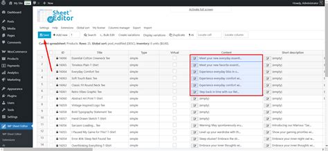 Woocommerce Generate Product Descriptions With Gemini Wp Sheet Editor
