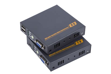 VGA USB KVM Over CAT CAT E Extender Audio Signal Support Home