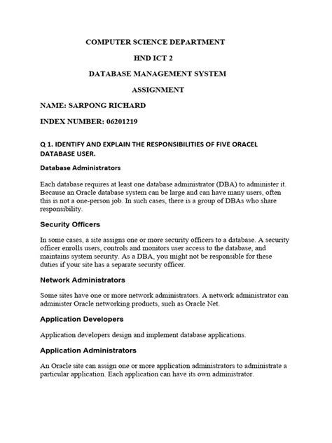 Database Management System Pdf