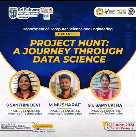 santhini devi s on linkedin datascience projecthunt srieshwarengineeringcollege innovation…