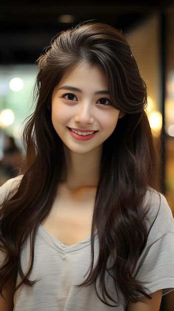 Premium Photo Super Gorgeous And Cute Smiling