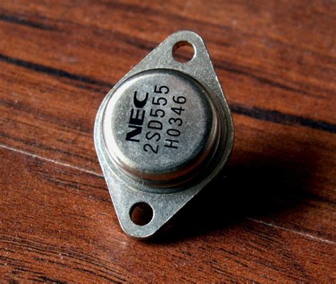 Genuine Nec 2sd555 Power To3 Transistor Sansui Vintage