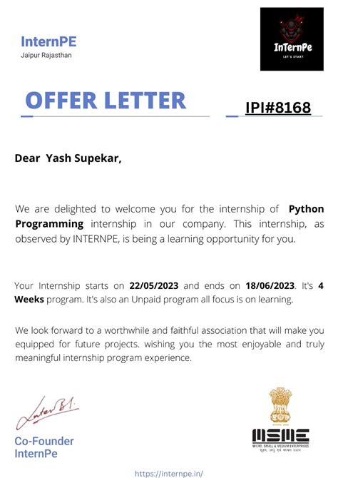 Internship Python Careergrowth Yash Supekar
