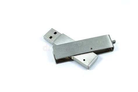 USB Flash Memory Isolated Stock Photo Image Of Drive
