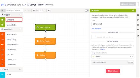 Endpoint Trigger Wegnology Documentation