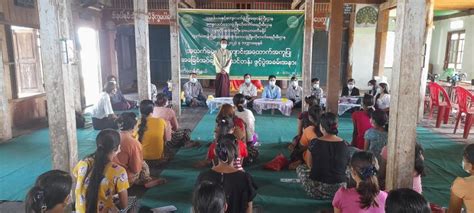 လက်ပံတန်းမြို့၌ အသက်မွေးဝမ်းကျောင်း အထောက်အကူပြု အ ခြေခံအပ်ချုပ်စက် သင်တန်းဖွင့်လှစ