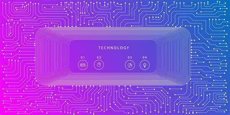 Computer Chip Electronic Circuit Board Vector For Technology And Finance Concept And Education