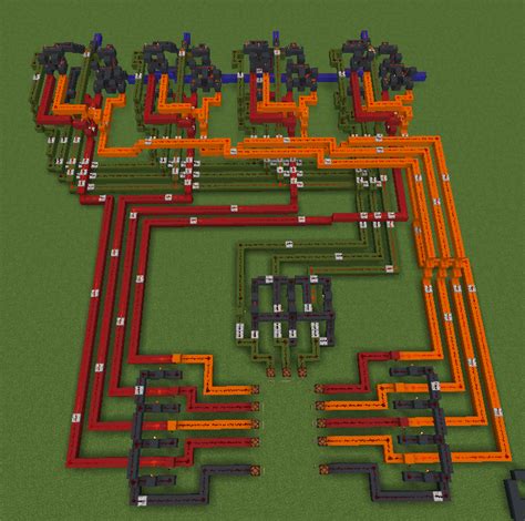 First Proper Multipurpose 4 Bit Redstone Alu Much More Advanced Than