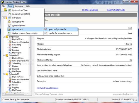 Uranium Backup Softpedia