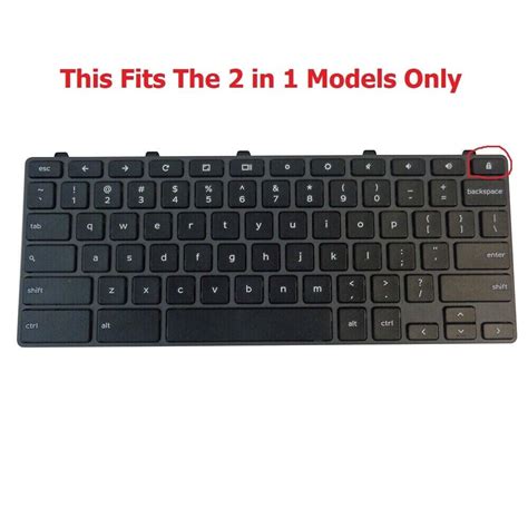 Keyboard For Dell Chromebook 3100 5190 2 In 1 Keyboard Replacement H06wj 0h06wj