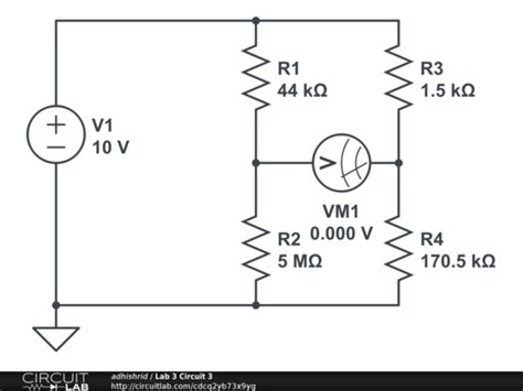 Lab Circuit CircuitLab