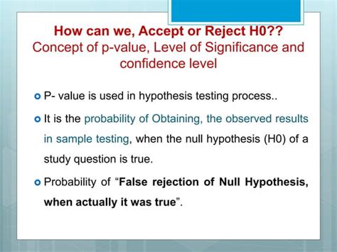 Hypothesis Testing Error And Bias Pptx