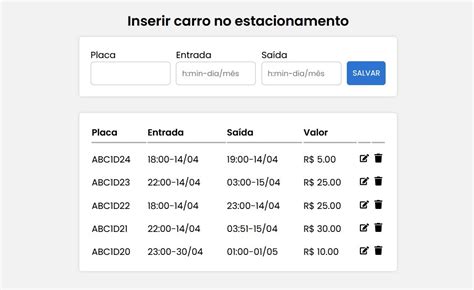 Github Jordanoxavierdesafioforte Sistema De Gerenciamento De Estacionamento Desenvolvido Com
