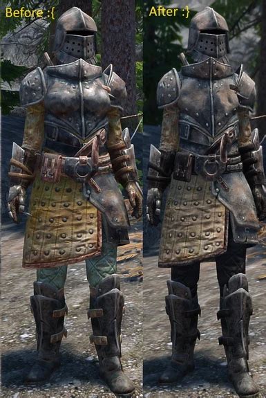 Alternate Armors Iron Plate Retexture And Re Model At Skyrim Special Edition Nexus Mods And