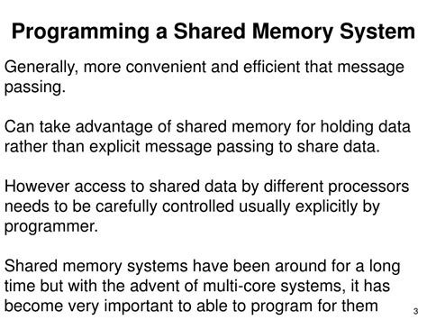 PPT Programming With Shared Memory Part 1 Threads Accessing Shared