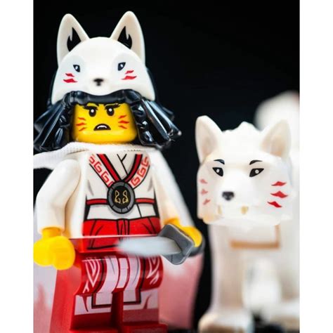 Lego Ninjago Minifigures Akita With Wolf Shopee Malaysia
