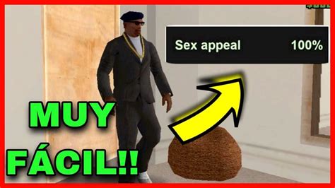 🔥como Tener El Sex Appeal Al Maximo En Gta San Andreas Logro Imán