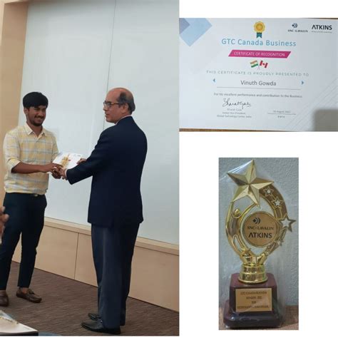 Vinuth Gowda M On Linkedin Atkins Snclavalin Townhall 19 Comments