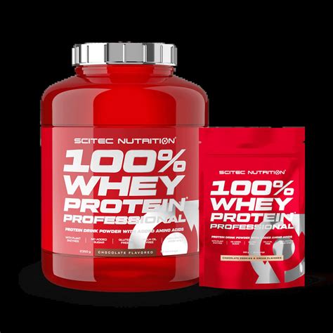 100 Whey Protein Professional 2350g 500g Scitec Nutrition