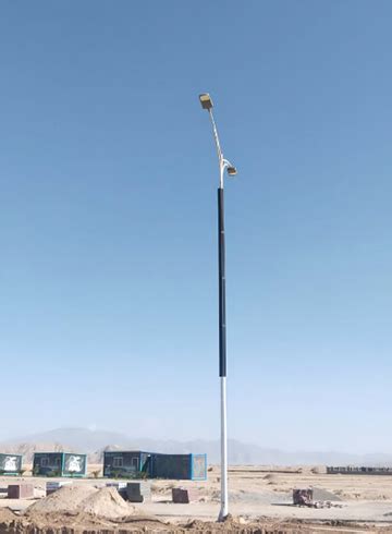 Vertical Solar Street Light