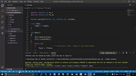 04 mbed os stm32 external interrupt youtube