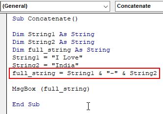 VBA Concatenate How To Use Concatenate Function In VBA Excel