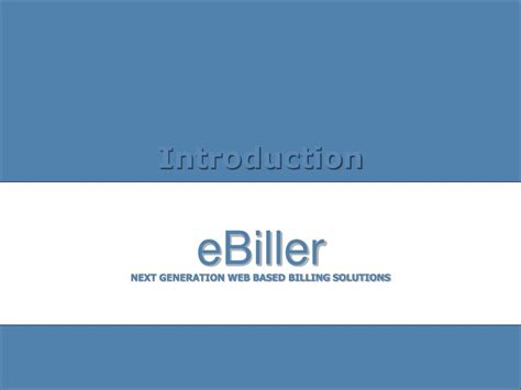 Ppt Next Generation Web Based Billing Solutions Powerpoint Presentation Id4675901