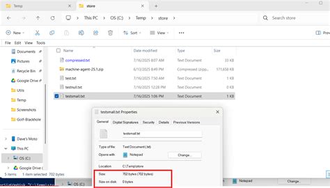 Need Accurate Result Size On Disk Using Powershell Script When Bytes