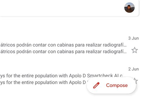 gmail for android now comes with a redesigned compose button