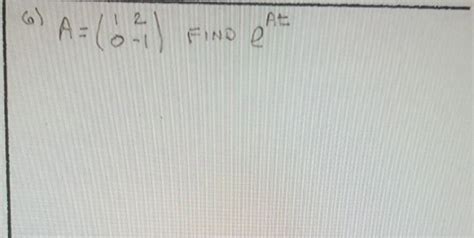 Solved A At FIND E Chegg Com