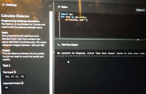 Solved Challenge 4 Editor Python 3 Import Sys 2 For Line In