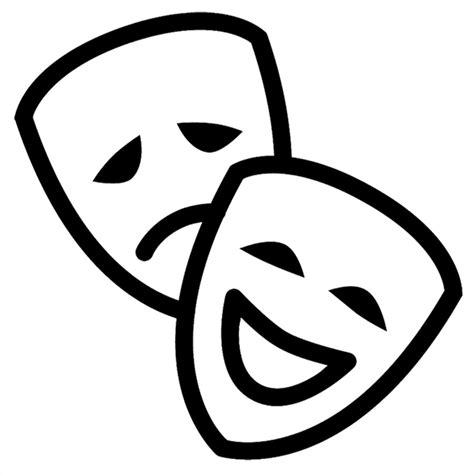 Máscara De Teatro Desenho Braincp