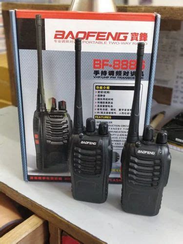 Vhf Uhf Transceiver At Best Price In Mumbai By The A 2 Z Security Id 2850535722530