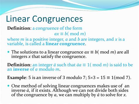 Ppt Discrete Mathematics Number Theory 3 Powerpoint Presentation