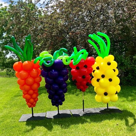 Fruit Balloon Decorations For A Festive Party