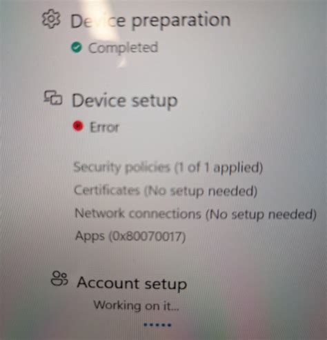 Autopilot Device Preparation Error At Device Setup Microsoft Community Hub