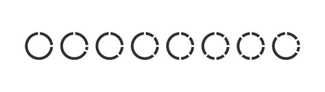 Circulo Grafico Gráfico Icono Colocar Vector Ilustración Diseño 41397508 Vector En Vecteezy