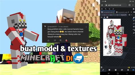 Tutorial Cara Membuat Model And Textures Di Blockbench Untuk Addon