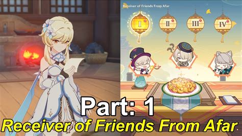 Becoming Master Chef In Genshin Receiver Of Friends From Afar Event Youtube