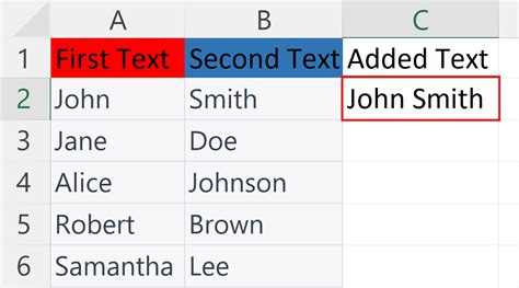 How To Add Text From Two Cells In Microsoft Excel Spreadcheaters