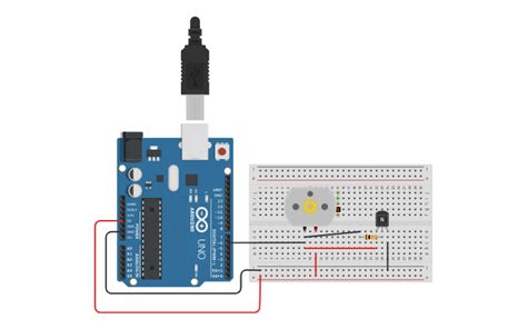 Circuit Design Control De Un Motor Con Arduino Tinkercad