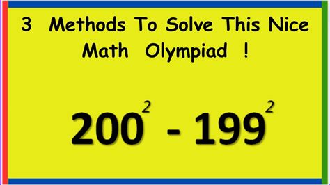 A Nice Math Olympiad Question║ Solving Exponential Equation Youtube