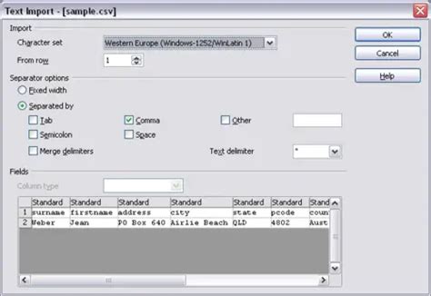 Openoffice Calc 3x Opening Csv Files