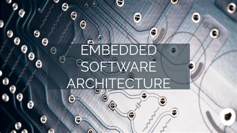 Embedded Software Architecture 🏣