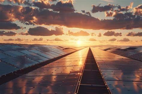 Solar Power Technology Advancements Premium Ai Generated Image