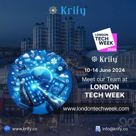 Krify On Linkedin Krify Londontechweek Ltw Krifyatlondontechweek
