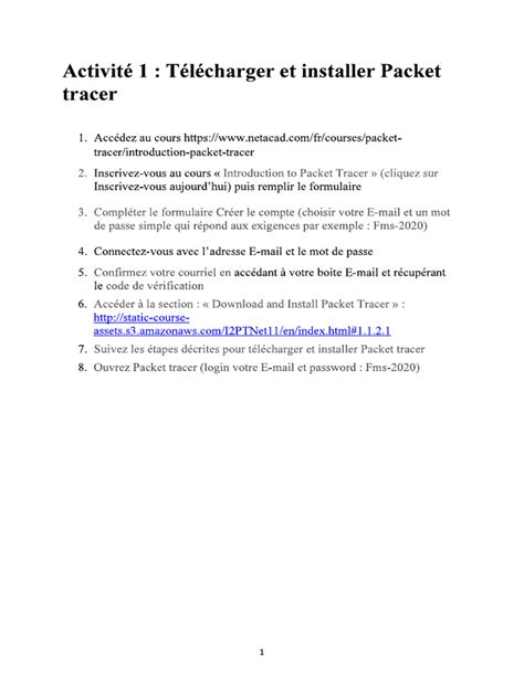 And Install Packet Tracer Pdf