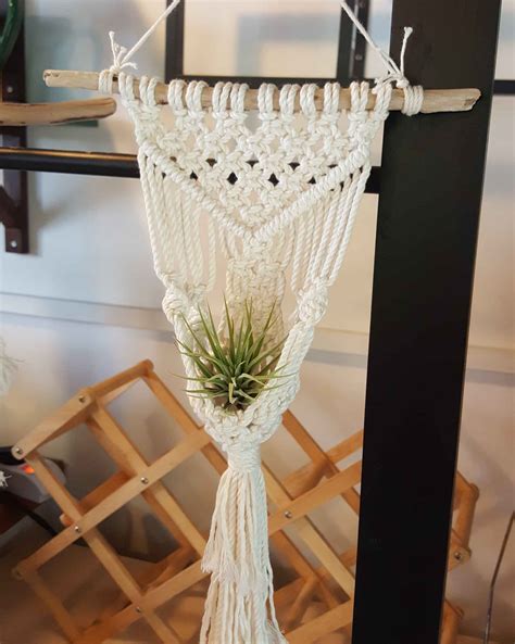 제주 마크라메 행잉플랜트작은사이즈 솜씨당